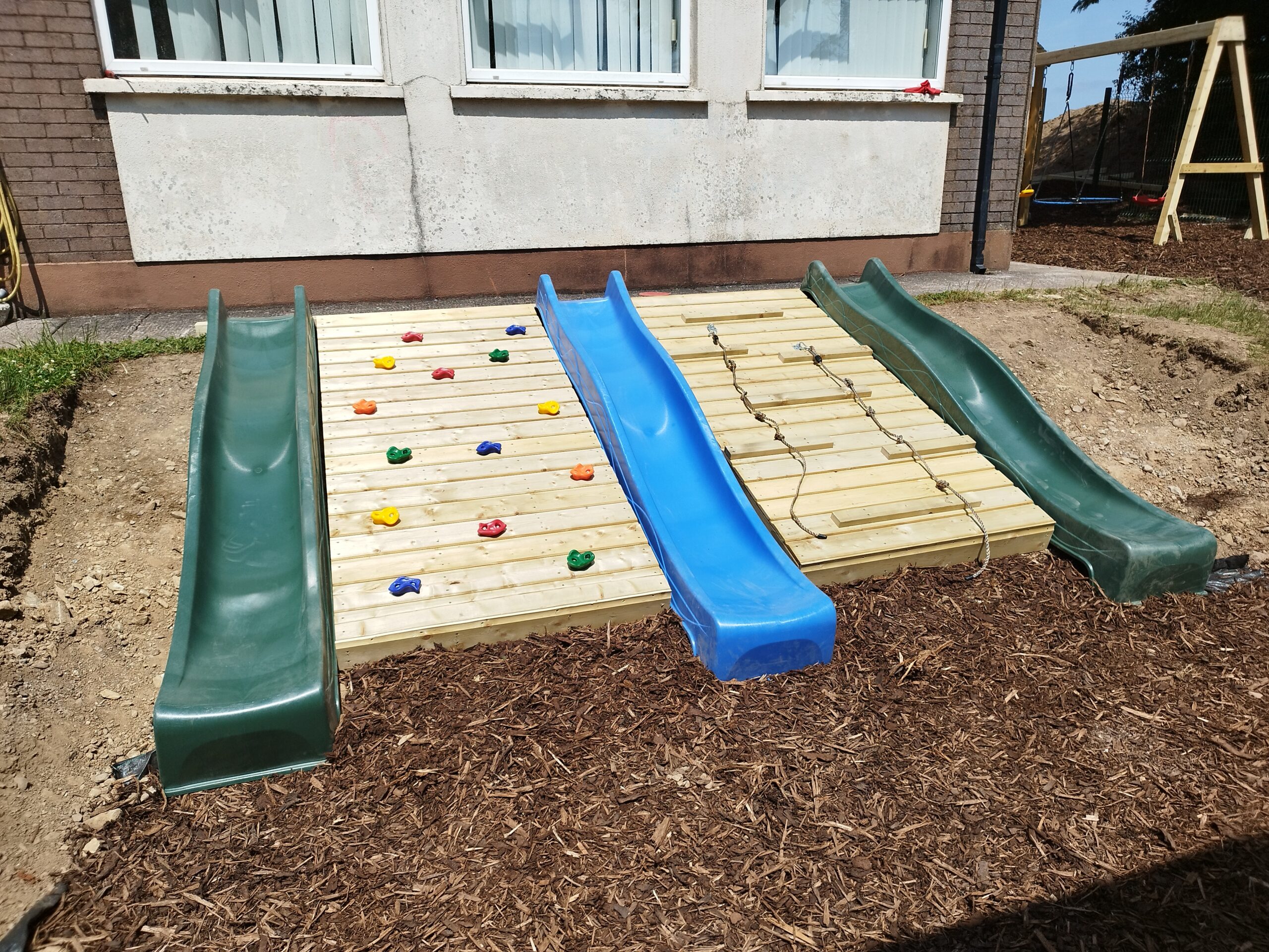 Bank Slides - Bespoke Outdoor Entertainment Areas